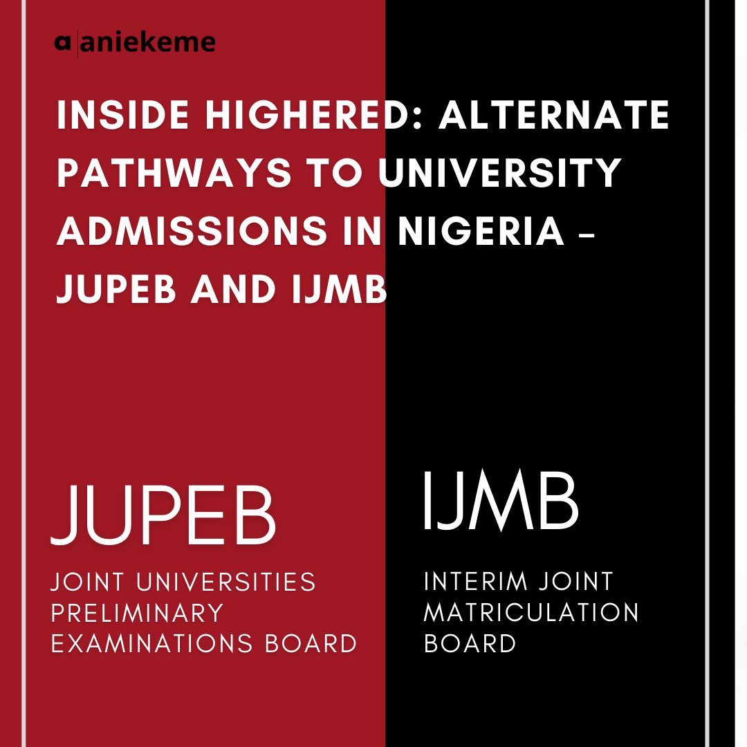 Inside HigherEd: Alternative Pathways To University Admission In ...